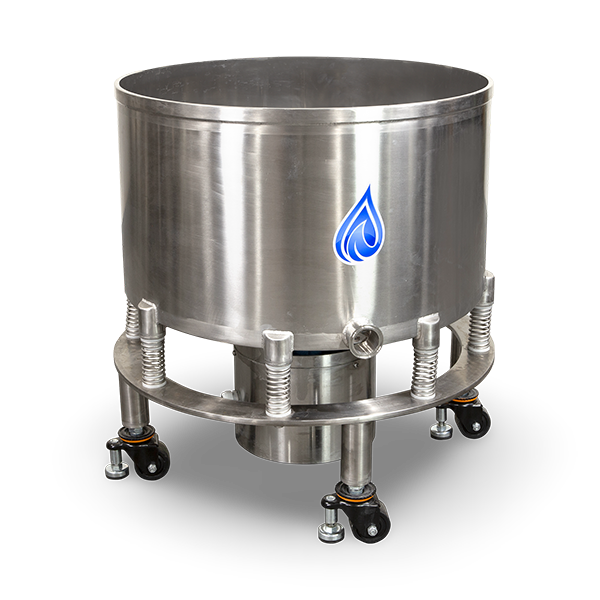 Spin Flow Vibration Sieve Tank for Solventless Extraction