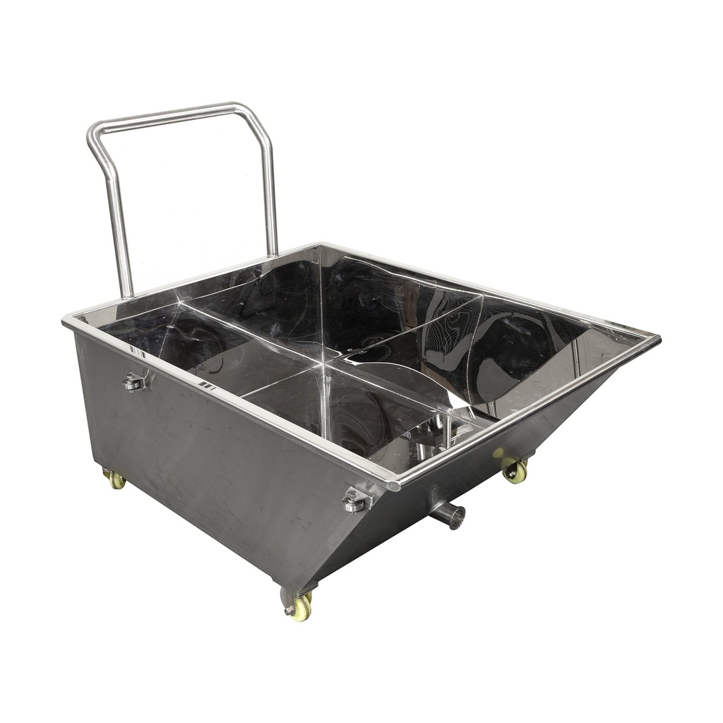 Waste Collection Cart | Solventless Extraction Equipment - Access Rosin
